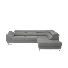 switch Ecksofa aus Flachgewebe Fabio ¦ weiß ¦ Maße (cm): B: 280 H: 69