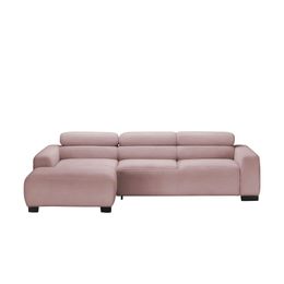 Jette Home Ecksofa Flirt ¦ rosa/pink ¦ Maße (cm): B: 258 H: 84 T: 1