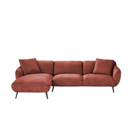 pop Ecksofa Ventus ¦ rot ¦ Maße (cm): B: 281 H: 111 T: 174