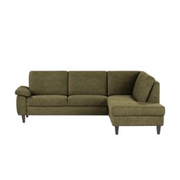 DIVA Ecksofa DIVA ¦ grün ¦ Maße (cm): B: 255 H: 90 T: 210