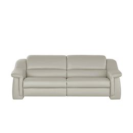 himolla Ledersofa 1501 ¦ grau ¦ Maße (cm): B: 232 H: 84 T: 106