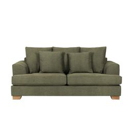 Soho Sofa Franka ¦ grün ¦ Maße (cm): B: 199 H: 87 T: 103