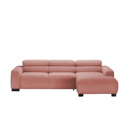 Jette Home Ecksofa Flirt ¦ rosa/pink ¦ Maße (cm): B: 258 H: 84 T: 1