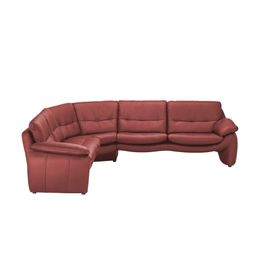 Smart Ecksofa Melodie ¦ rot ¦ Maße (cm): B: 255 H: 80 T: 280