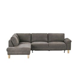 Höffner Ecksofa Coline ¦ grau ¦ Maße (cm): B: 279 H: 86 T: 200