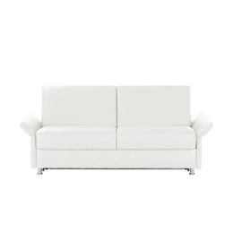 Höffner Schlafsofa München ¦ weiß ¦ Maße (cm): H: 84 T: 100