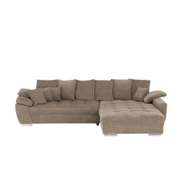 bobb Ecksofa Farina ¦ braun ¦ Maße (cm): B: 323 H: 92 T: 222