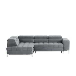 Höffner Ecksofa Arte ¦ grau ¦ Maße (cm): B: 284 H: 97 T: 200