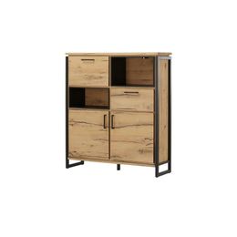 Gray & Jones Highboard Baltic Breeze One ¦ holzfarben ¦ Maße (cm): B