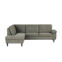 DIVA Ecksofa DIVA ¦ grau ¦ Maße (cm): B: 255 H: 90 T: 210