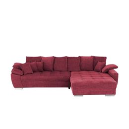 bobb Ecksofa Farina ¦ rot ¦ Maße (cm): B: 323 H: 92 T: 222