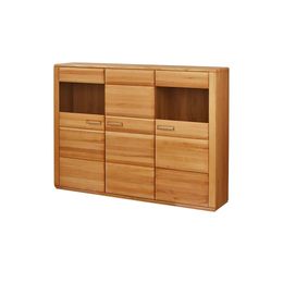 Woodford Highboard Dio ¦ holzfarben ¦ Maße (cm): B: 179 H: 131 T: 38