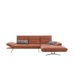 Koinor Ecksofa Echtleder Francis ¦ rot ¦ Maße (cm): B: 314 H: 93 T: 1