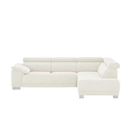 Höffner Ecksofa Chocolo ¦ creme ¦ Maße (cm): B: 270 H: 76 T: 205