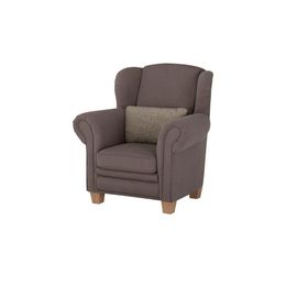 Höffner Sessel Charlene ¦ braun ¦ Maße (cm): B: 95 H: 105 T: 86