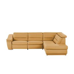 meinSofa Ecksofa Ivonne ¦ gelb ¦ Maße (cm): B: 294 H: 84 T: 245