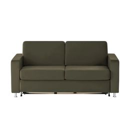 Nehl Schlafsofa Boston Deluxe ¦ grün ¦ Maße (cm): B: 199 H: 91 T: 10