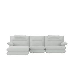 Smart Ecksofa Ellen ¦ grau ¦ Maße (cm): B: 343 H: 89 T: 173