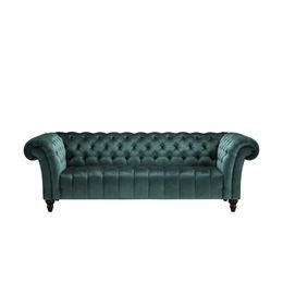 Höffner Big Sofa Canyon ¦ grün ¦ Maße (cm): B: 230 H: 74 T: 101