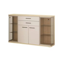 Wohnwert Highboard Carré ¦ creme ¦ Maße (cm): B: 184 H: 113 T: 40