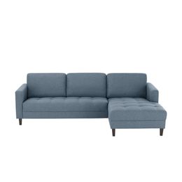 Smart Ecksofa Geradine ¦ blau ¦ Maße (cm): B: 260 H: 85 T: 170