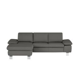 Smart Ecksofa Finola ¦ grau ¦ Maße (cm): B: 240 H: 80 T: 152