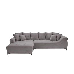 bobb Ecksofa Jonna ¦ grau ¦ Maße (cm): B: 317 H: 93 T: 226