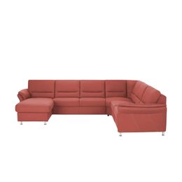 meinSofa Wohnlandschaft Donald ¦ rot ¦ Maße (cm): B: 330 H: 89 T: 2