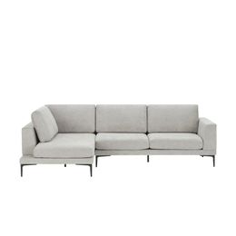 Höffner Ecksofa Kelly ¦ grau ¦ Maße (cm): B: 280 H: 82 T: 170