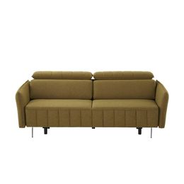 Smart Schlafsofa Momoka ¦ grün ¦ Maße (cm): B: 226 H: 90 T: 104