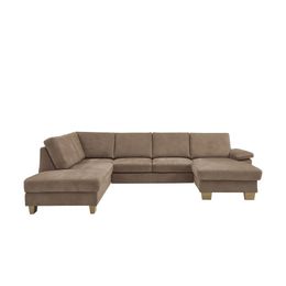 meinSofa Wohnlandschaft Samu ¦ braun ¦ Maße (cm): B: 316 H: 90 T: 23