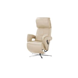 Hukla Relaxsessel Pierre ¦ beige ¦ Maße (cm): B: 75 H: 126 T: 177