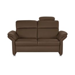 meinSofa Einzelsofa Leder Manon ¦ braun ¦ Maße (cm): B: 170 H: 94 T: