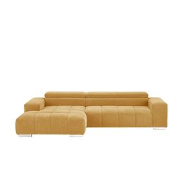 U.N.O uno Ecksofa Origo ¦ gelb ¦ Maße (cm): B: 303 H: 70 T: 185