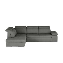 switch Ecksofa Avilla ¦ grau ¦ Maße (cm): B: 285 H: 86 T: 234