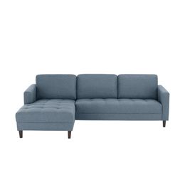 Smart Ecksofa Geradine ¦ blau ¦ Maße (cm): B: 260 H: 85 T: 170