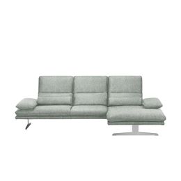 W.Schillig Ecksofa 16777 Broadway ¦ blau ¦ Maße (cm): B: 291 H: 94 T