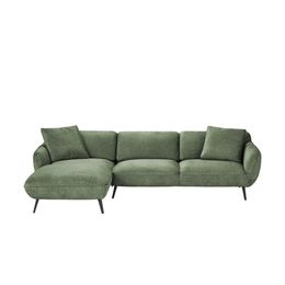 pop Ecksofa Ventus ¦ grün ¦ Maße (cm): B: 281 H: 111 T: 174