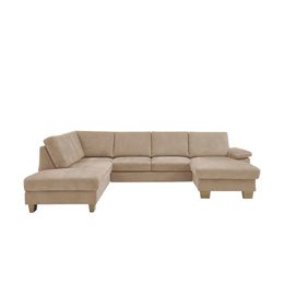 meinSofa Wohnlandschaft Samu ¦ braun ¦ Maße (cm): B: 316 H: 90 T: 23