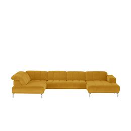 Lounge Collection Wohnlandschaft Sarina ¦ gelb ¦ Maße (cm): B: 383 H