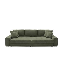 bobb Big Sofa Arissa de Luxe ¦ grün ¦ Maße (cm): B: 292 H: 84 T: 120