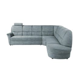 meinSofa Ecksofa Chris ¦ blau ¦ Maße (cm): B: 290 H: 96 T: 277