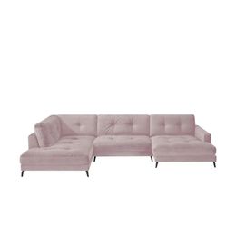 Jette Home Wohnlandschaft aus Samt Jette Return ¦ rosa/pink ¦ Maße (c