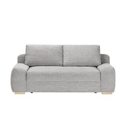 bobb Schlafsofa Eleny de Luxe II ¦ grau ¦ Maße (cm): B: 210 H: 96 T: