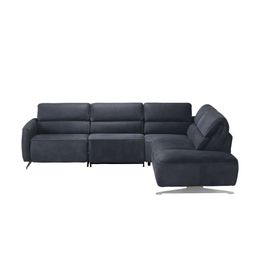 Musterring Ecksofa MR260 ¦ blau ¦ Maße (cm): B: 281 H: 82 T: 248