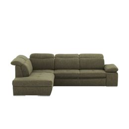 switch Ecksofa Avilla ¦ grün ¦ Maße (cm): B: 285 H: 86 T: 234