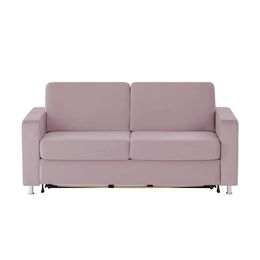 Nehl Schlafsofa Boston Deluxe ¦ rosa/pink ¦ Maße (cm): B: 199 H: 91