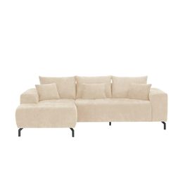 switch Ecksofa Astrid ¦ creme ¦ Maße (cm): B: 252 H: 94 T: 150