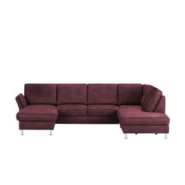 Mein Sofa bold Wohnlandschaft Veit ¦ rot ¦ Maße (cm): B: 305 H: 90 T