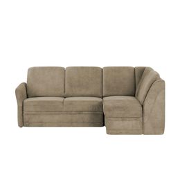 Polstermöbel Oelsa Polstermöbel Oelsa Ecksofa Luna ¦ braun ¦ Maße (cm): B: 224 H: 91 T: